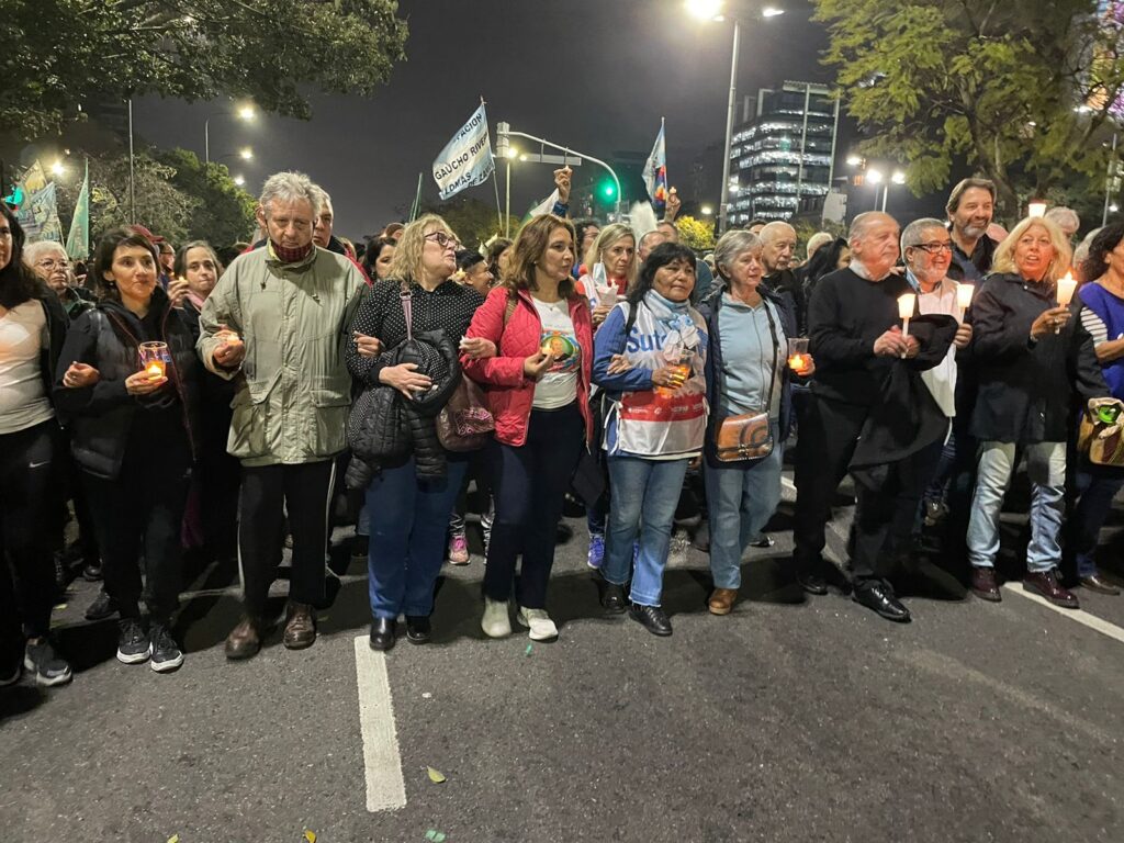 Marcha de Antorchas a 70 años del fallecimiento de Evita | UTE